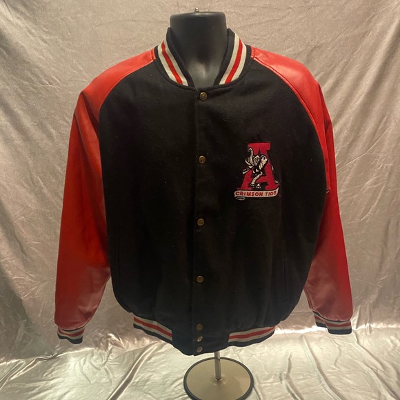 NCAA | Jackets & Coats | Alabama Crimson Tide Letterman Jacket | Poshmark